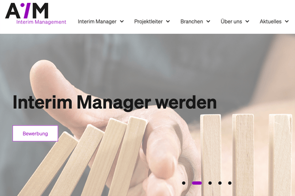 AIM | Der führende Interim Management Provider der Schweiz